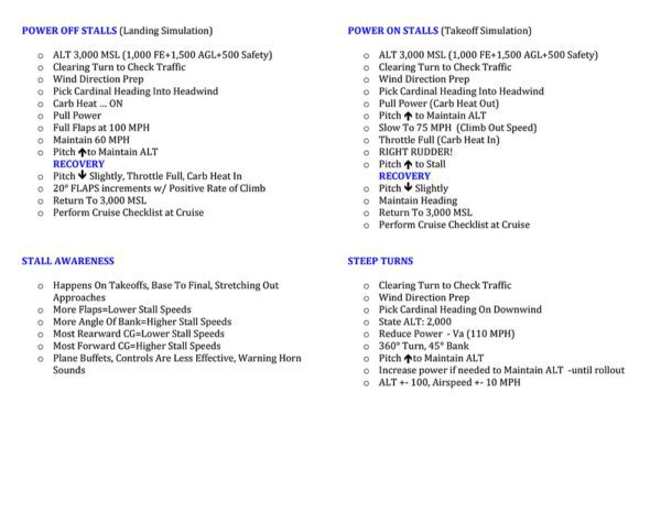 Maneuvers & Alternate Landings - Blonds In Aviation